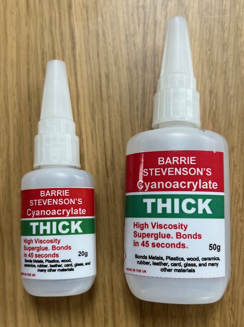 STEVENSON Cyano Superglue THICK HV Grade - 20g & 50g – Home & Distant Models